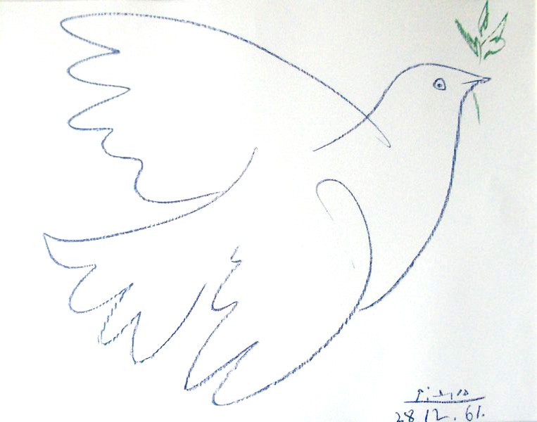 Pablo Picasso (1891-1973) - Holubica mieru | Aukčná spoločnosť DARTE