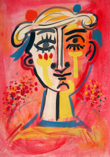 Pablo Picasso - Clown - Šašo | Aukčná spoločnosť DARTE