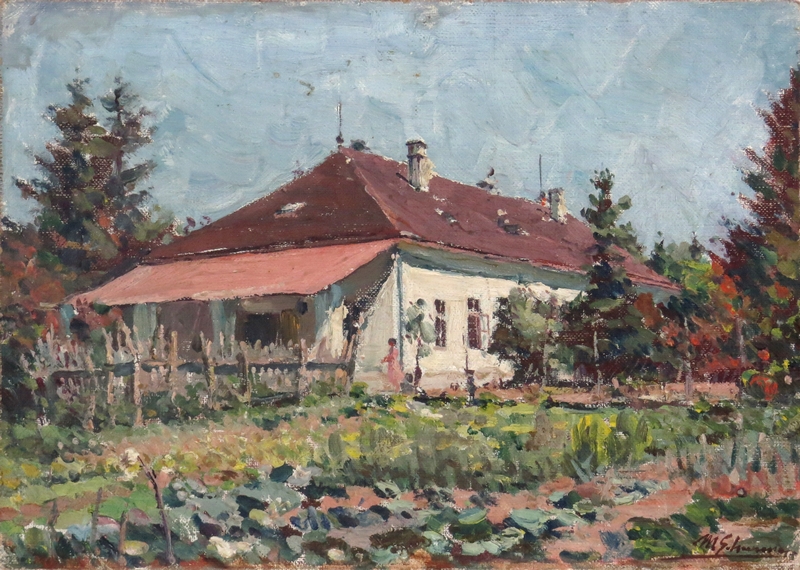 Maximilián Schurmann - V záhrade | Aukčná spoločnosť DARTE