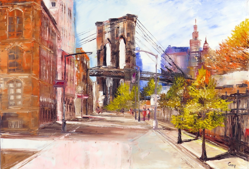 Gregory Goy - Námestie | Aukčná spoločnosť DARTE