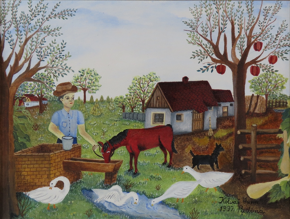 Anna Kotvašová - Pri vode | Aukčná spoločnosť DARTE