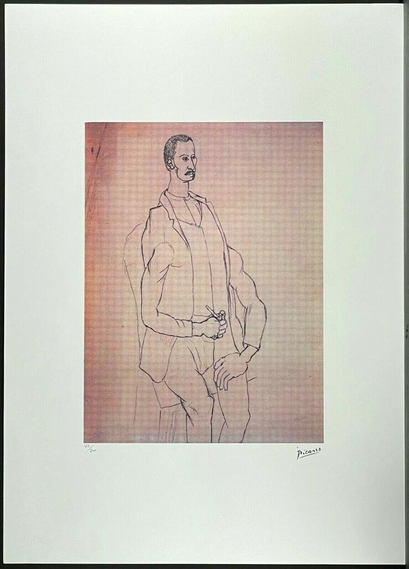 Pablo Picasso / Mustache | eAntik.sk