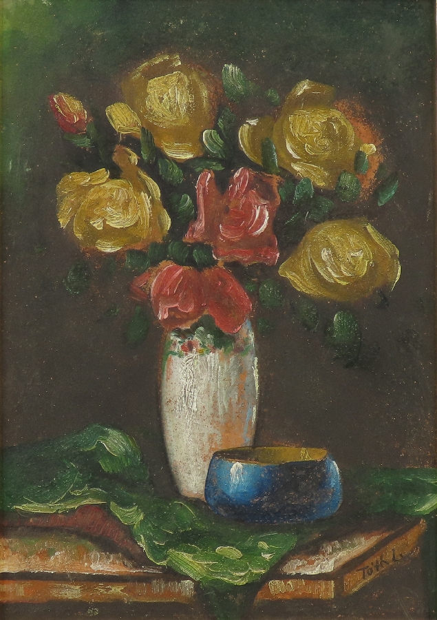 Lászlo Tóth - Kytica ruží | eAntik.sk