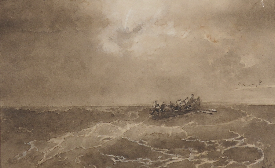 Ivan Ajvazovskij - Na mori | eAntik.sk