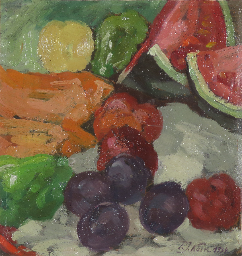 Peter Július Kern - Zátišie s ovocím | eAntik.sk